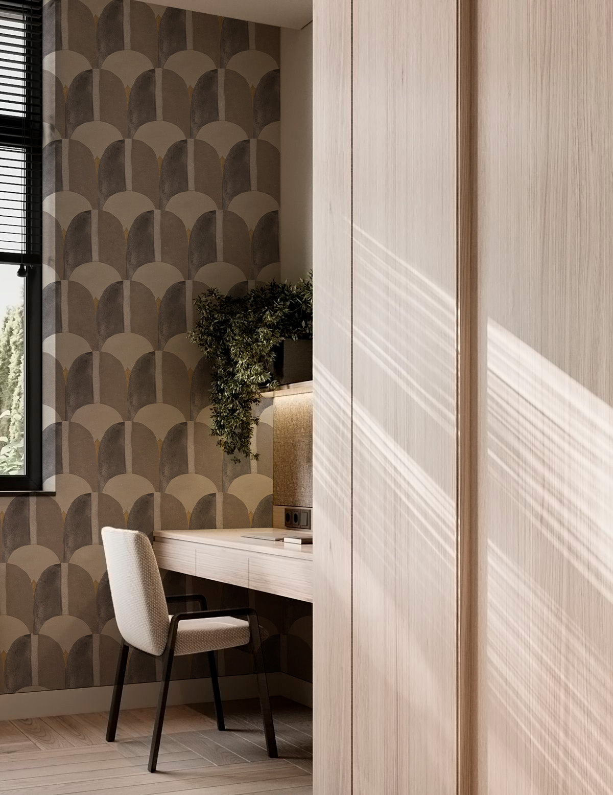 Papel Mural Vitral Gris - Bardo Design - Personalizado | Bardo Design